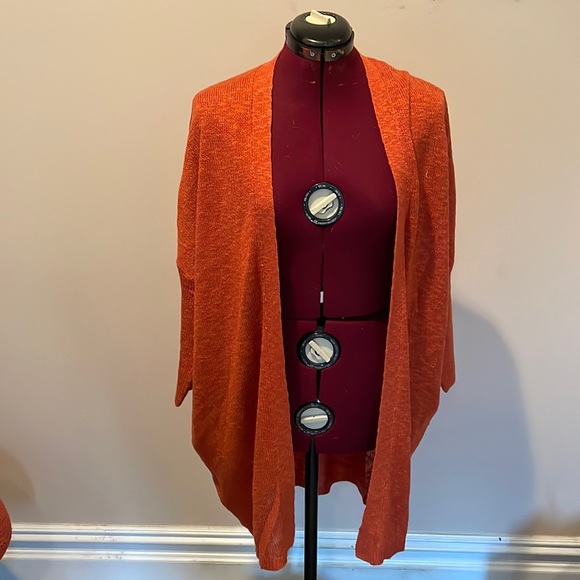 Mango | Tops | Mango Basics Orange Knit | Poshmark